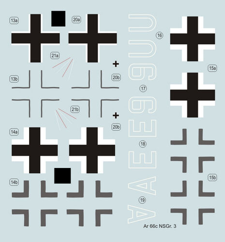 Owl Models D48015US Arado Ar 66c Geschwaderstab/ NSGr. 3 Oblt. Werner Doye