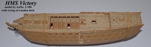 HiSModel D076-O Victory - Oak wooden deck