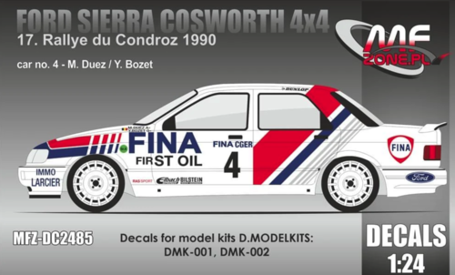 MF-Zone DC2485 Ford Sierra Cosworth 4X4 - Fina - Rally DU Condroz 1990