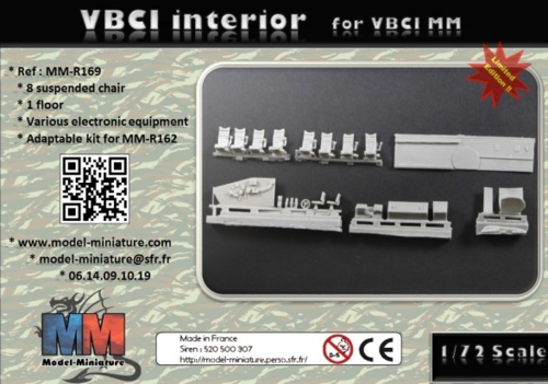 Model Miniature R169 VBCI Interior For VBCI MM