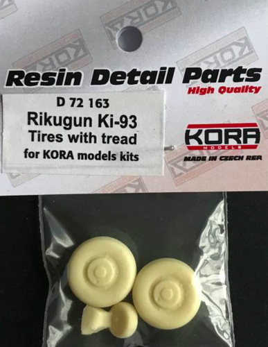 Kora Models D72163 Rikugun KI-93 Tires with tread