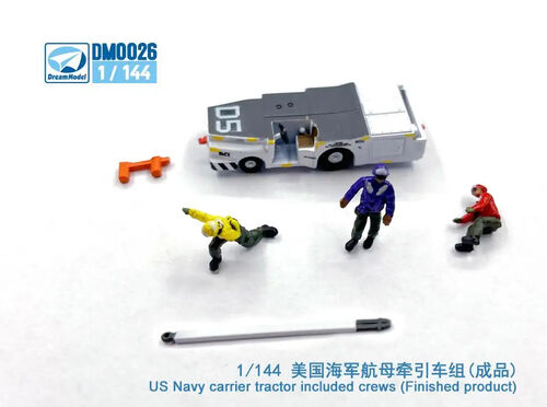 Dream Model DM0026 US Navy Carrier Tractor Included Crews