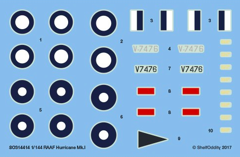 Shelf Oddity 3144014 RAAF Hurricane Mk.I