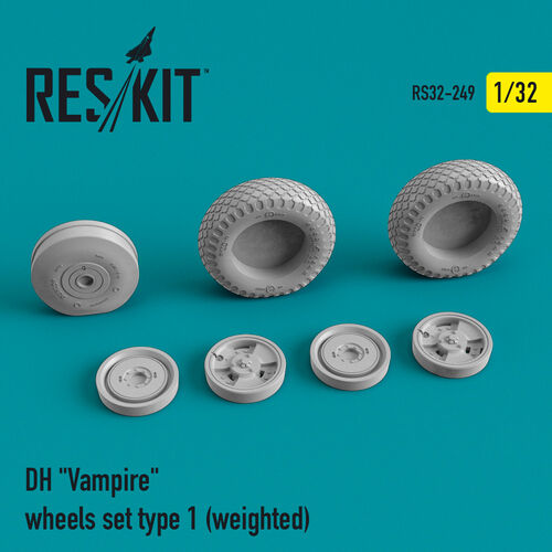 DISCONTINUED RES/KIT 32-0249 DH "Vampire" wheels set type 1 weighted