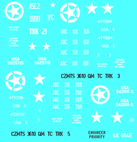 Braille Strike 35068 US Semi-Trucks