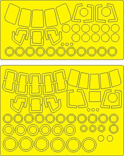 New Ware AM1093 Mi-8MT Hip-H EXPERT kabuki masks for Trumpeter