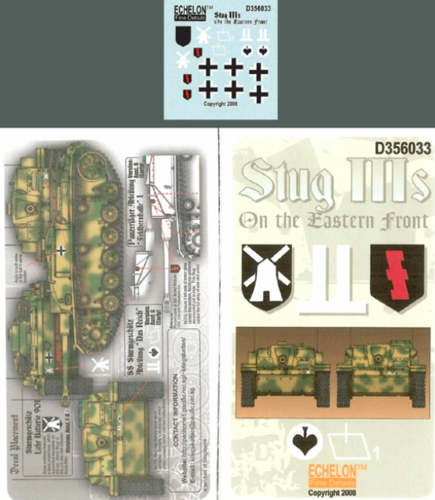 Echelon Fine Details D356033 StuG IIIs on the Eastern Front