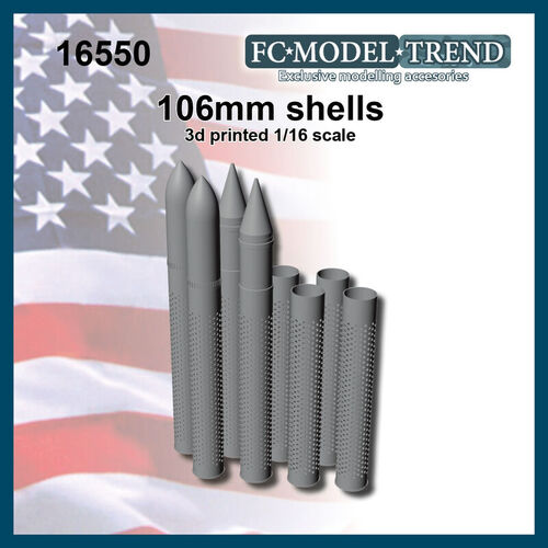 FC ModelTrend 16550 106mm Shells