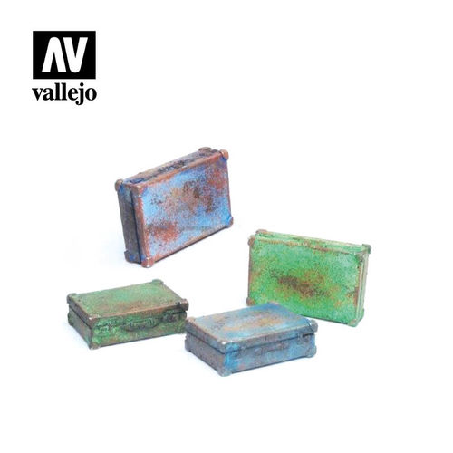 Vallejo SC226 Metal Suitcases