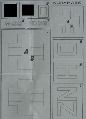 Kora Models KMD48004 Avro Lancaster B.Mk.I Luftwaffe
