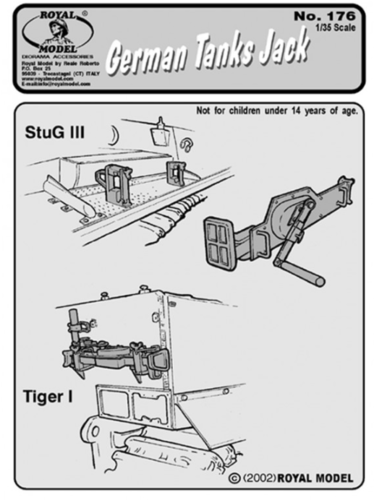 Royal Model di R. Reale 176 Jack with bracket