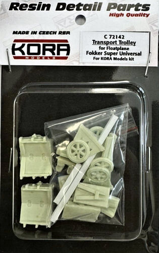 Kora Models C72142 Transport Trolley for Fokker Super Universal (designed to be used with Kora kits)