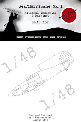 DEAD Design Models NM48152 Sea/Hurricane Mk.I National Insignias And Markings (Airfix)