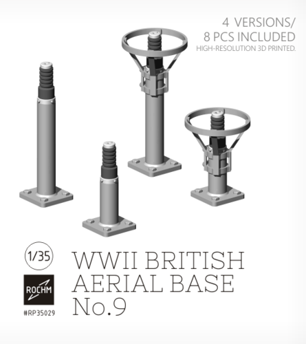 Rochm Model RP35029 WWII British Aerial Base No.9