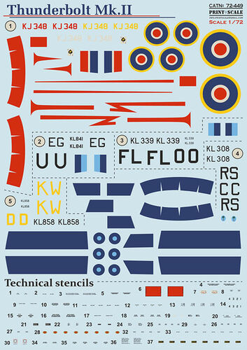 Print Scale 72-449 Thunderbolt Mk II