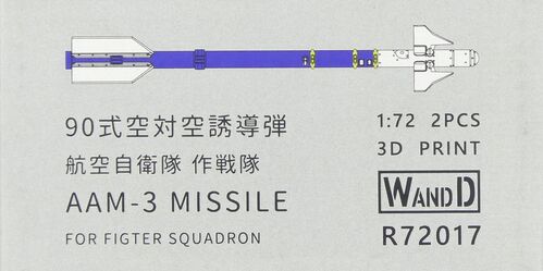 WandD STUDIO R72017 AAM-3 Missile (For Fighter Squadron)
