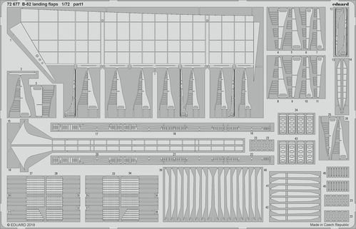 Eduard 72677 B-52 landing flaps MODELCOLLECT