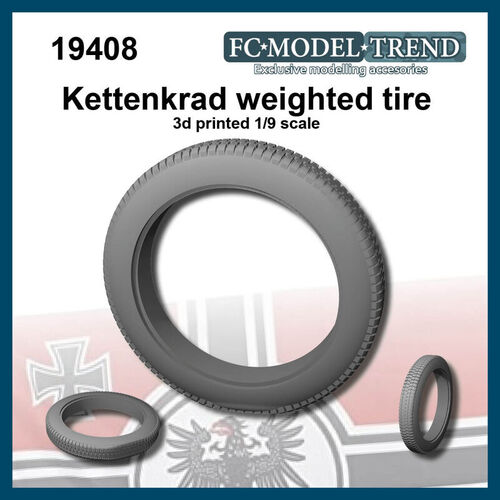 FC ModelTrend 19408 Kettenkrad Weighted Tire