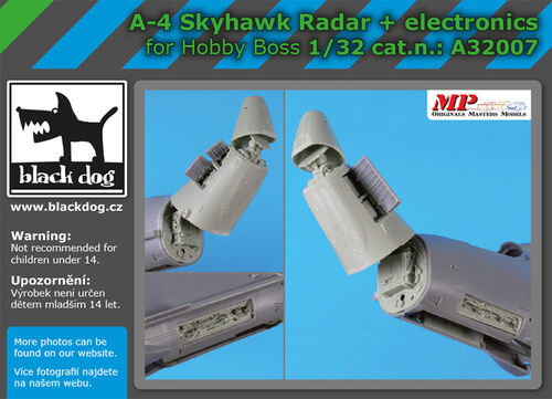 Black Dog A32007 A-4 Skyhawk Radar And Electronics (For Hobby Boss)