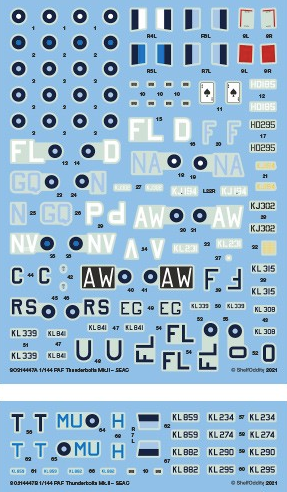 Shelf Oddity 3144047 RAF Thunderbolts Mk.II SEAC