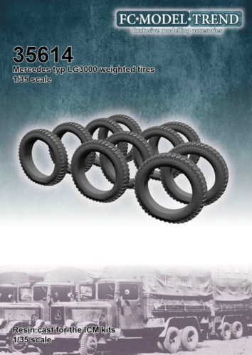 FC ModelTrend 35614 Mercedes typ LG3000, weighted tires
