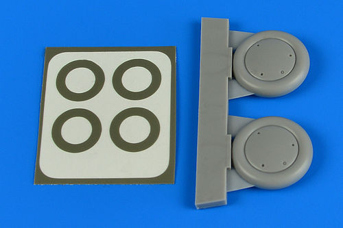 Aires 4717 Gloster Gladiator wheels & paint masks EDUARD