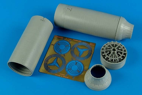 Aires 2185 F-14A Tomcat exhaust nozzles - closed Tamiya