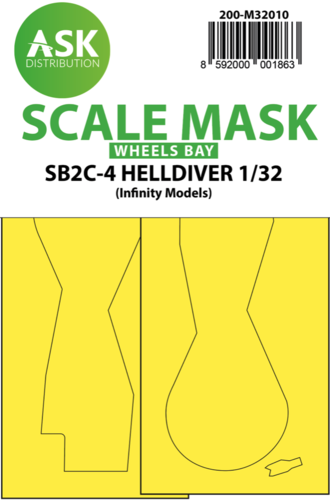 Art Scale Kit M32010 SB2C-4 Helldiver wheel bays express
