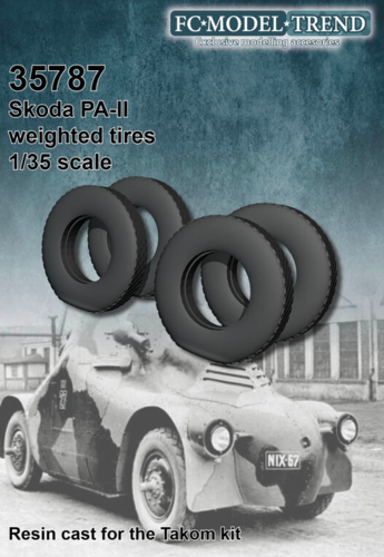 FC ModelTrend 35787 Skoda PA II, weighted tires
