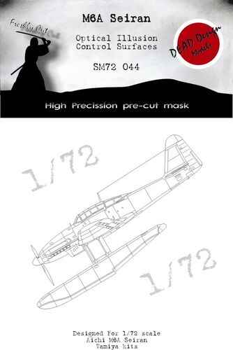 DEAD Design Models SM72044 M6A Seiran Control Surfaces