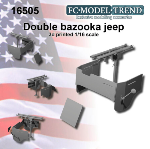 FC ModelTrend 16505 Twin bazooka Jeep