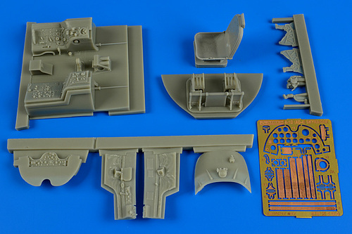 Aires 2194 A-1D (AD-4) Skyraider cockpit set TRUMPETER