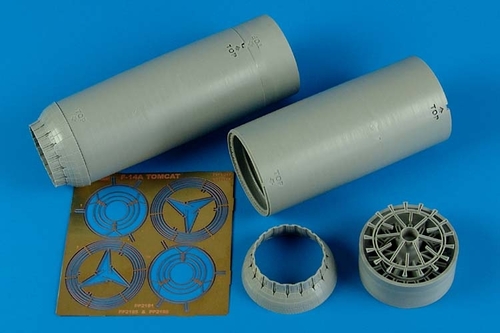Aires 2181 F-14A Tomcat exhaust nozzles - opened Tamiya