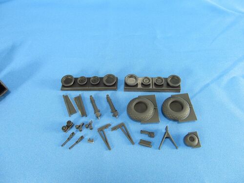 Metallic Details MDR4865 Boeing B-17 F/G Flying Fortress - wheels with covers (for Monogram and Revell kits)