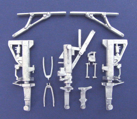 Scale Aircraft Conversions 32047 Northrop F-5 E Tiger II - Landing Gear (designed to be used with Hasegawa and Revell kits)