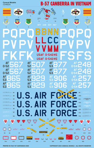 NEW! Caracal Models 48220 B-57 Canberra in Vietnam