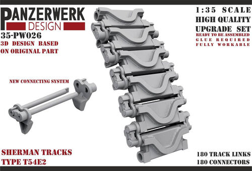 Panzerwerk Design 35-PW026 Sherman T54E2 Tracks