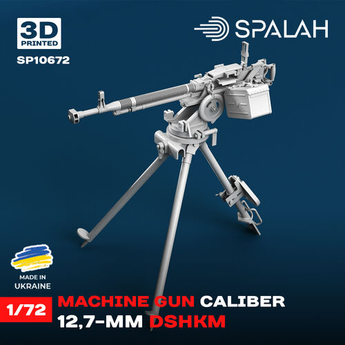 Spalah 10672 Machine Gun Caliber 12.7 mm DShKM (3D-Printed)