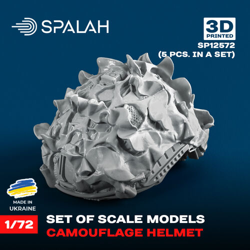 Spalah 12572 Camouflage Helmet (5 pcs / 3D-Printed)