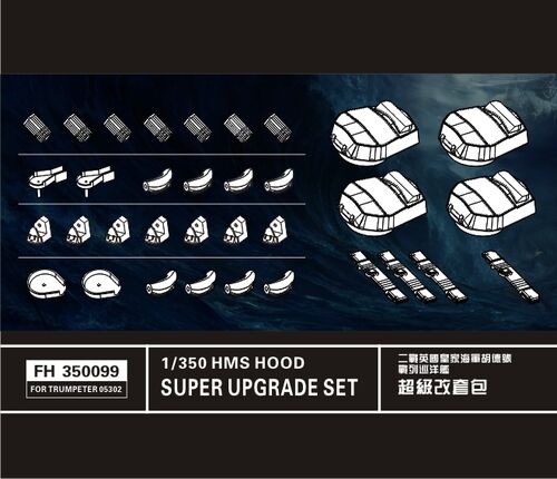 Flyhawk 350099 WW II British Battlecruiser HMS Hood (for Trumpeter 05302) Super Upgarde Set