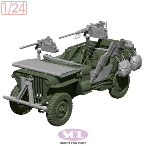 NEW! SOLMODEL MM1001 US Army WWII 1/4 ton Utility Truck - Detail Up Kit