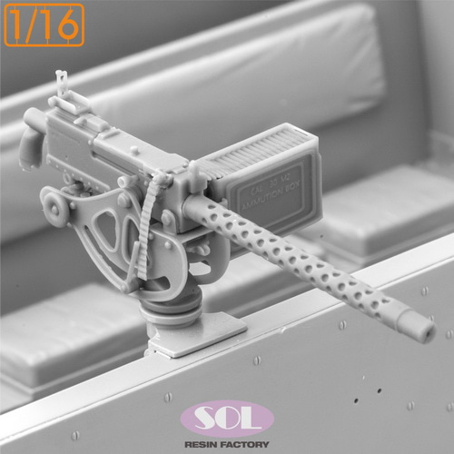 NEW! SOLMODEL MM971 M3A1 - M1919A4 Cal.30 Machine Gun (3D-Printed)