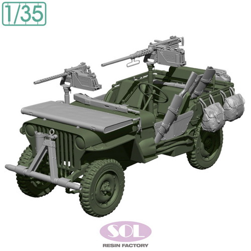 NEW! SOLMODEL MM1002 US Army WWII 1/4 ton Utility Truck - Detail Up Kit
