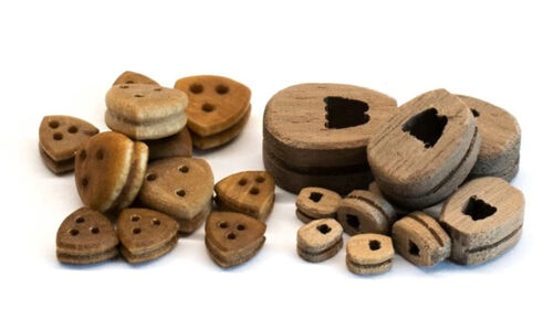 HiSModel SET-082SG01 Spanish Galleon - Set of Blocks for Standing Rigging (for Revell Kits)