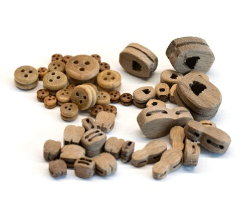 HiSModel SET-087GW Great Western - Set of Blocks for Rigging (for Airfix Kits)