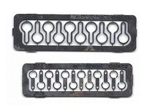 HiSModel SET-097Ma03 Mayflower - Clamp of Deadeyes (for Airfix, Heller and Revell Kits)