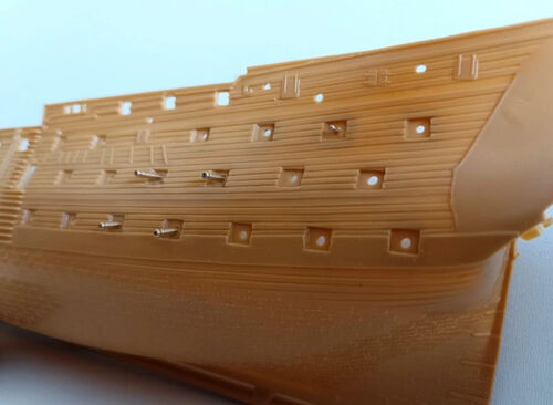 HiSModel SET-076Vi03 HMS Victory - Set of 88 Brass Guns (88 Barrels / for Airfix Kits)
