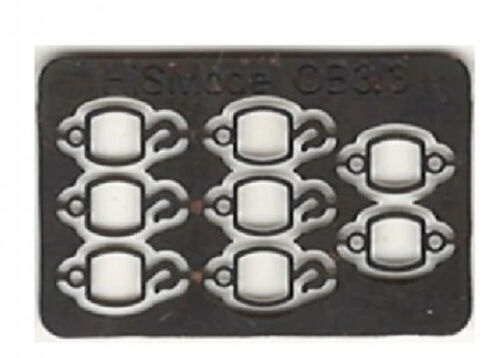 HiSModel PE-CB-3-3-B Clamp of Blocks WB-TB3/3 - Black Patinate
