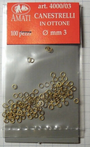 HiSModel RG-3 Brass Ring 3 mm (100 pcs)
