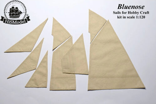 HiSModel S116 Bluenose - Set of Sails (for Hobby Craft Kits)